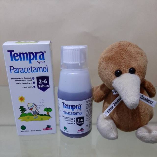 Jual TEMPRA Syrup Paracetamol Rasa Anggur Isi 100 ml | Shopee Indonesia