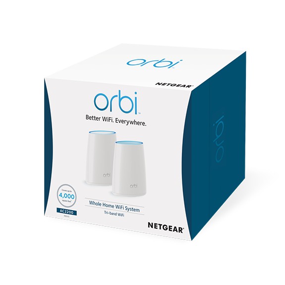 Jual NETGEAR RBK40 Orbi Home AC2200 Tri-band WiFi System | Shopee Indonesia