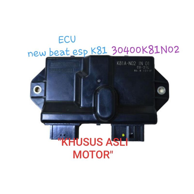 Jual AHM ECU, ENGINE CONTROL UNIT, ECM, new beat esp K81, original ...