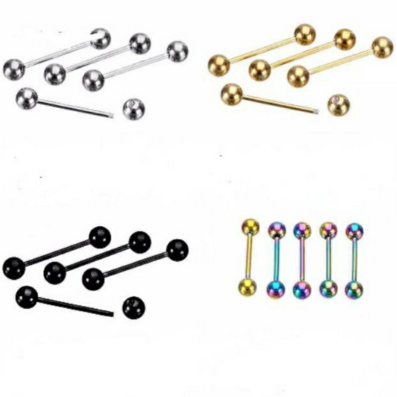 Jual Anting barbel Anting tindik dan lidah Harga 1 pcs | Shopee Indonesia