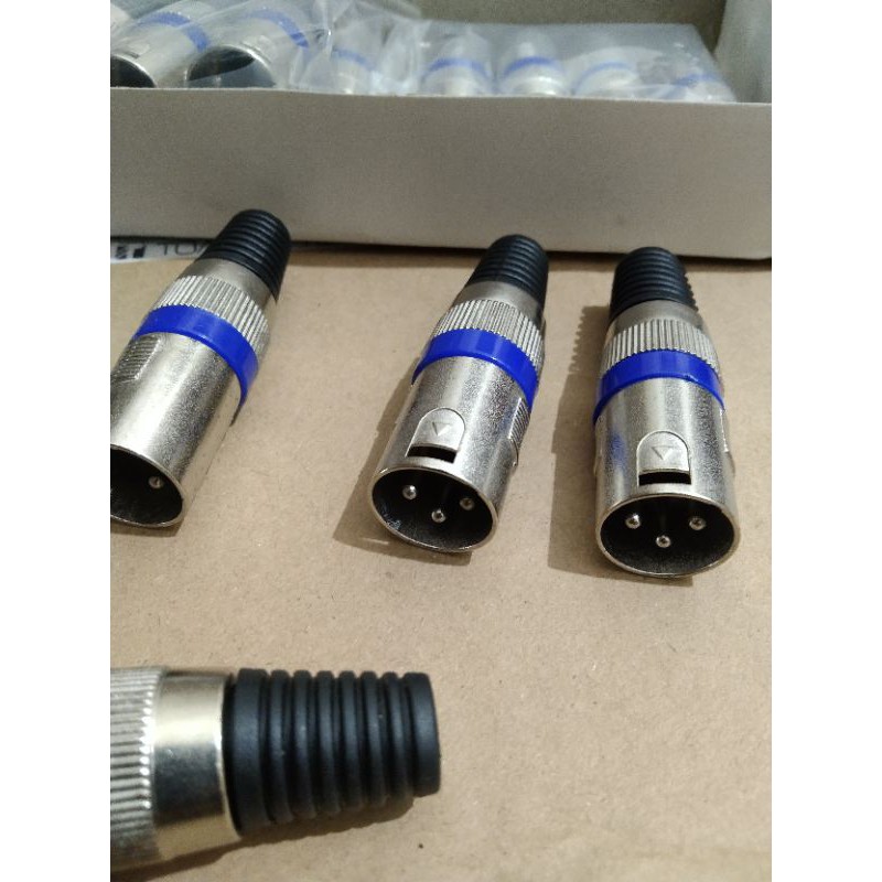 Jual JACK canon canare 3pin cowo berkualitas | Shopee Indonesia