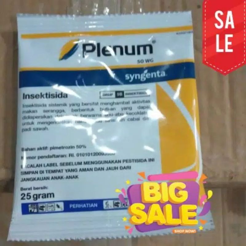 Jual Insektisida Plenum 50 WG - 25 Gram | Shopee Indonesia