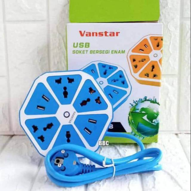 Jual Power Socket Vanstar / Kabel Colokan Listrik / Kabel Socket / Stop ...