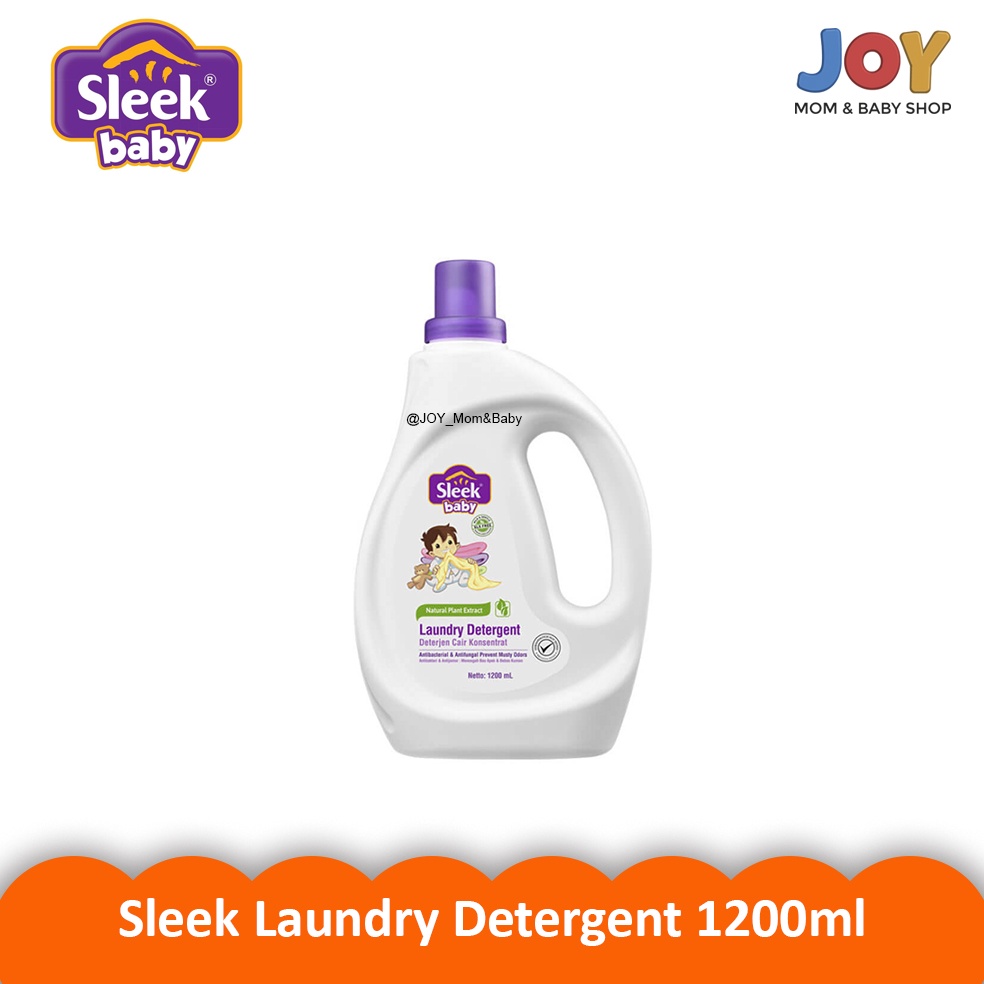 Jual Sleek Baby Laundry Detergent Botol 1200ml | Shopee Indonesia