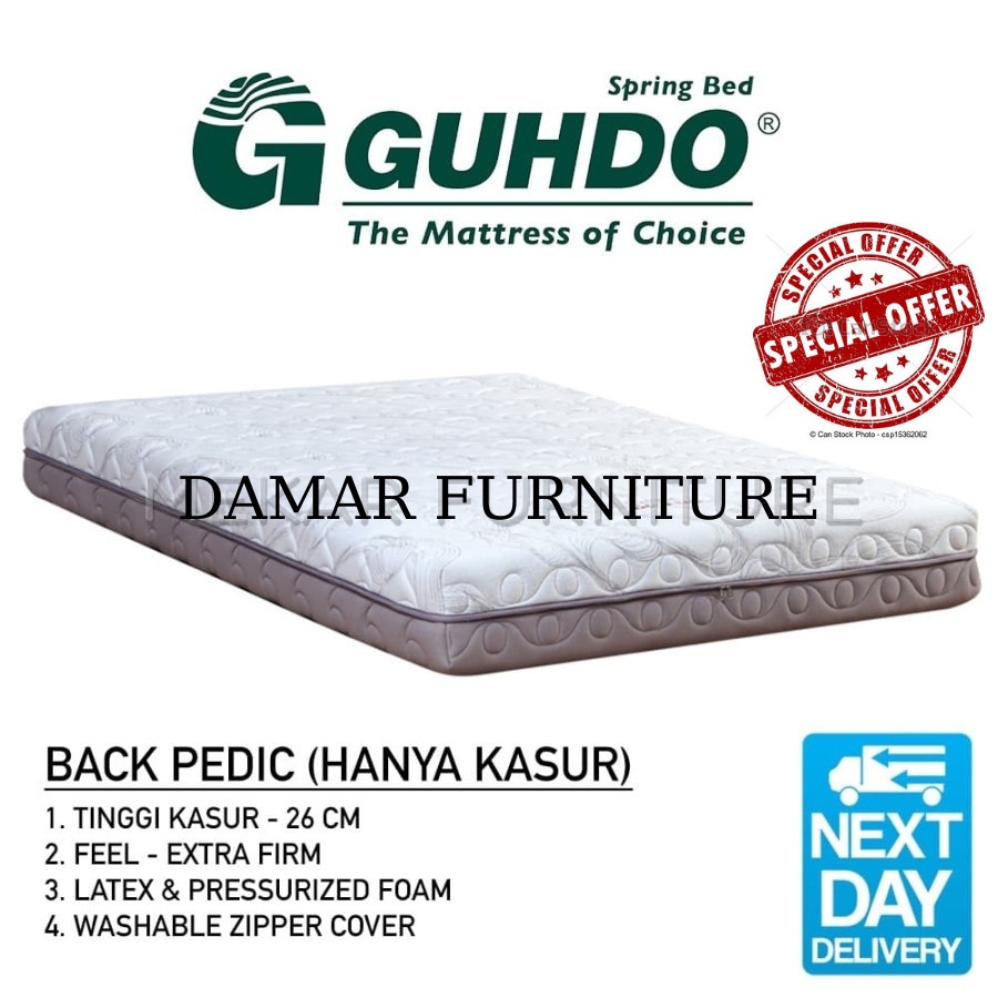 Jual GUHDO SPRINGBED - BACK PEDIC (KASUR SAJA)-UK ...