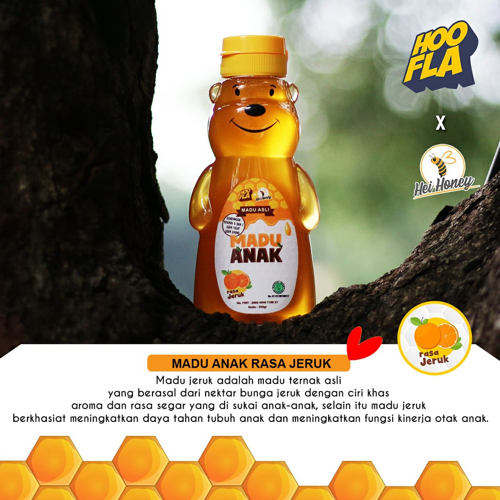 Jual Madu Anak Murni Madu Aneka Rasa Madu Buah Murni Anak Suplemen Rasa ...