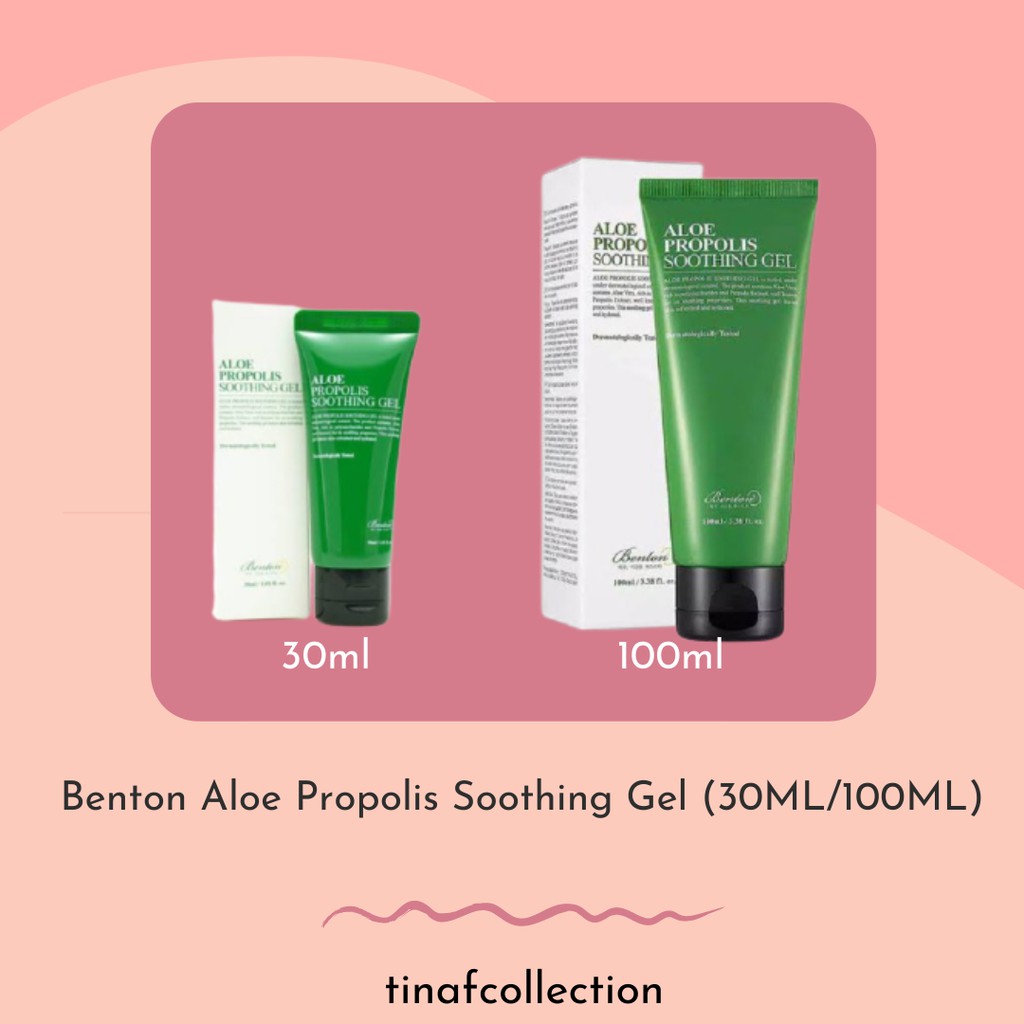Jual Benton Aloe Propolis Soothing Gel (30ML/100ML) | Shopee Indonesia