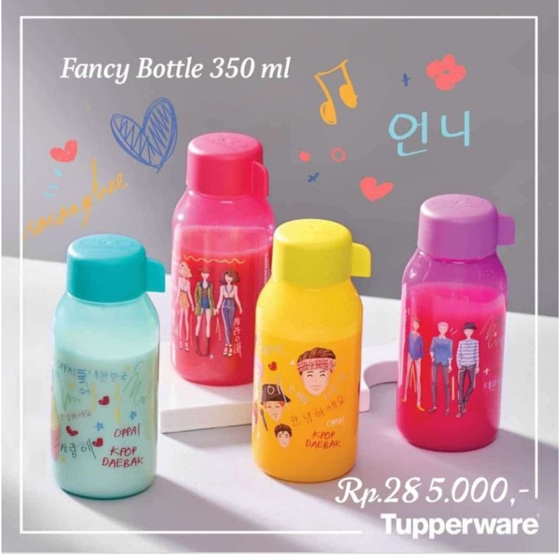 Jual Fancy bottle tupperware / eco korea k-pop tupperware | Shopee ...