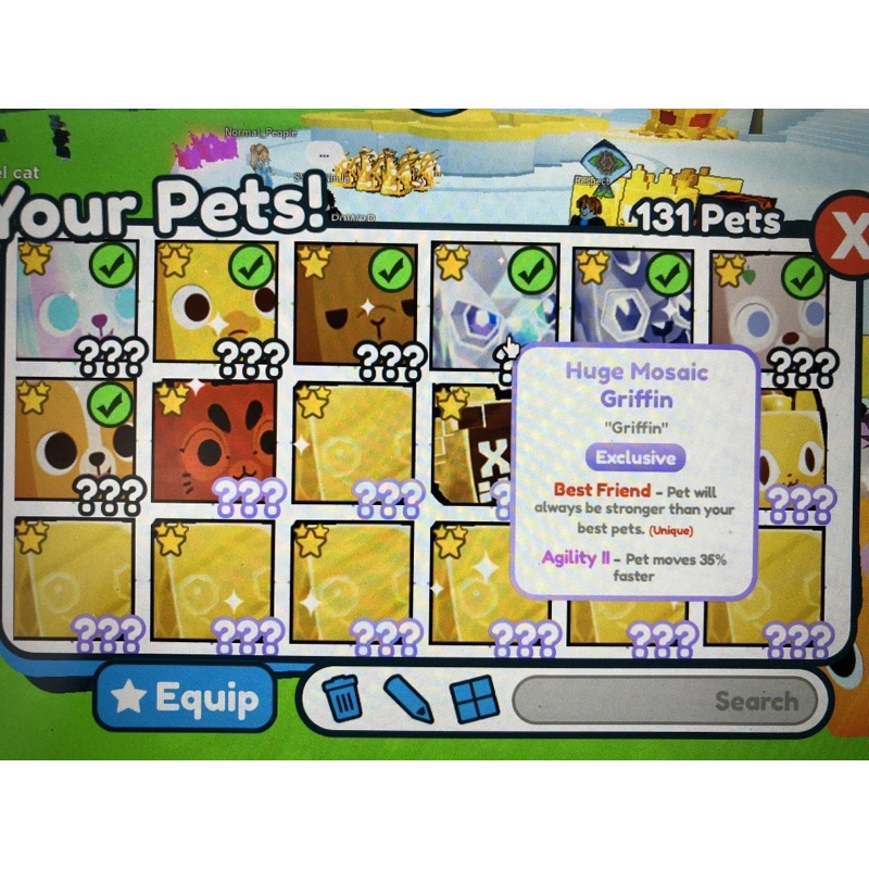 Jual Huge Pet simulator X ( Huge Pet Peliharaan Exclusive ) | Shopee ...