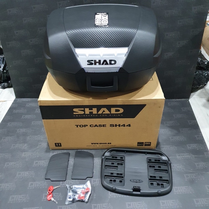 Jual Box Touring Motor Shad 44 SH44 Cover Carbon Original | Shopee ...