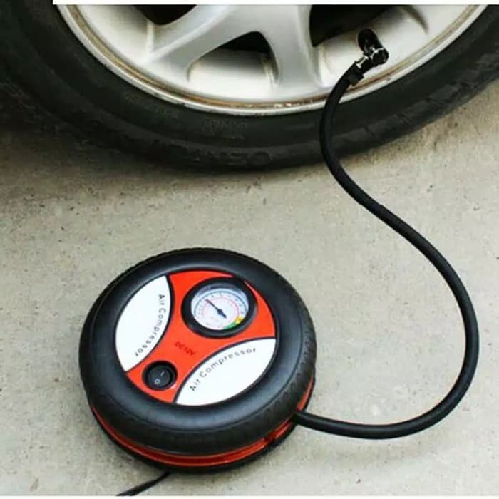 Jual Air Compressor Pompa Listrik Ban Mobil Motor Portabel 12V Portable ...