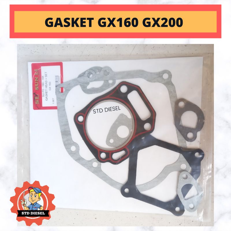 Jual Gasket Set GX160 Mesin Penggerak Bensin | Shopee Indonesia