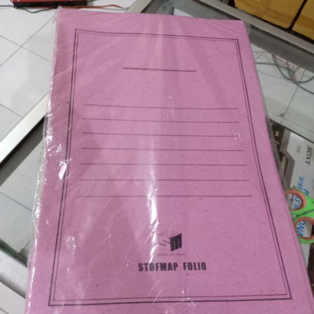 Jual Map kertas stopmap stofmap polio folio dokumen surat A4 warna ...