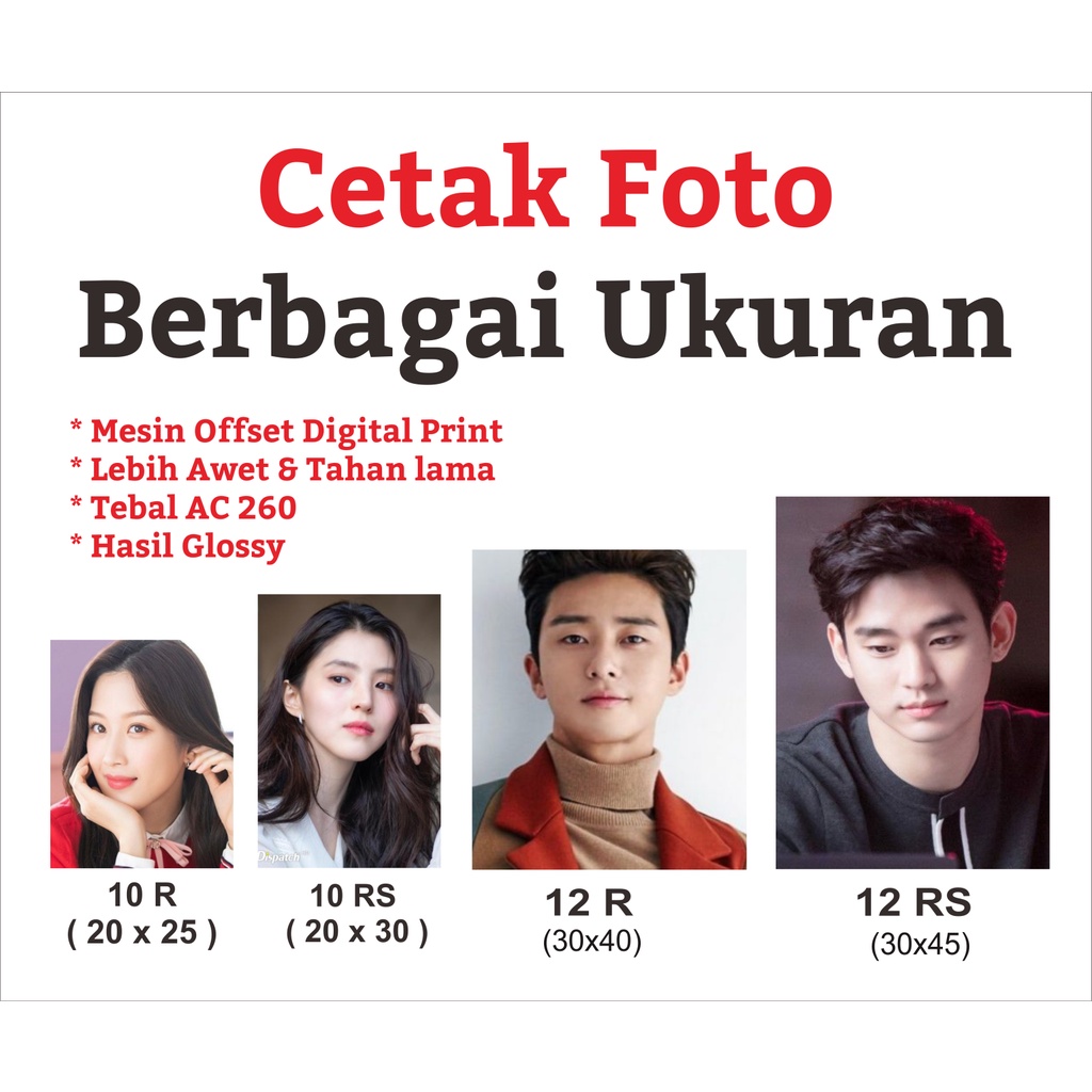 Jual Cetak Photo custom Lengkap Semua Ukuran | Shopee Indonesia