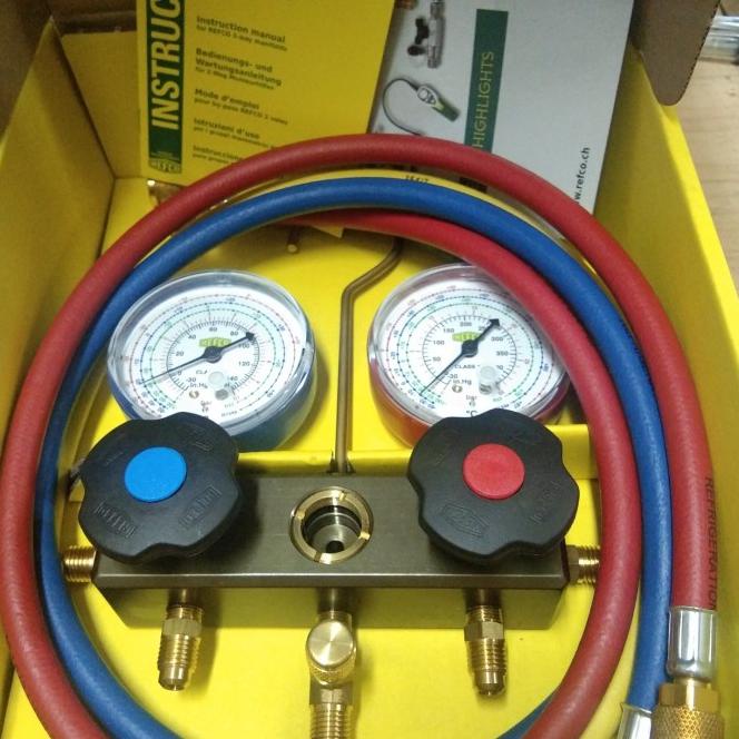 Jual Manifold Refco R22,R404,R134 ( Original) | Shopee Indonesia