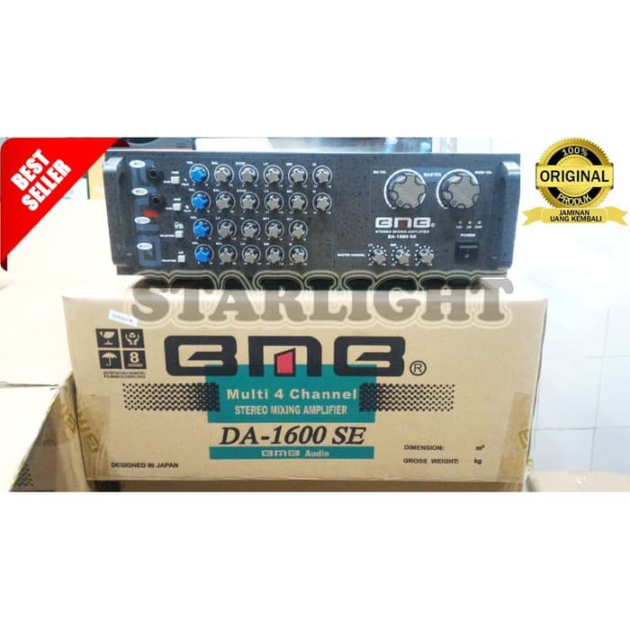 Jual Amplifier BMB DA-1600 SE / GARANSI RESMI BMB (Original 100% ...