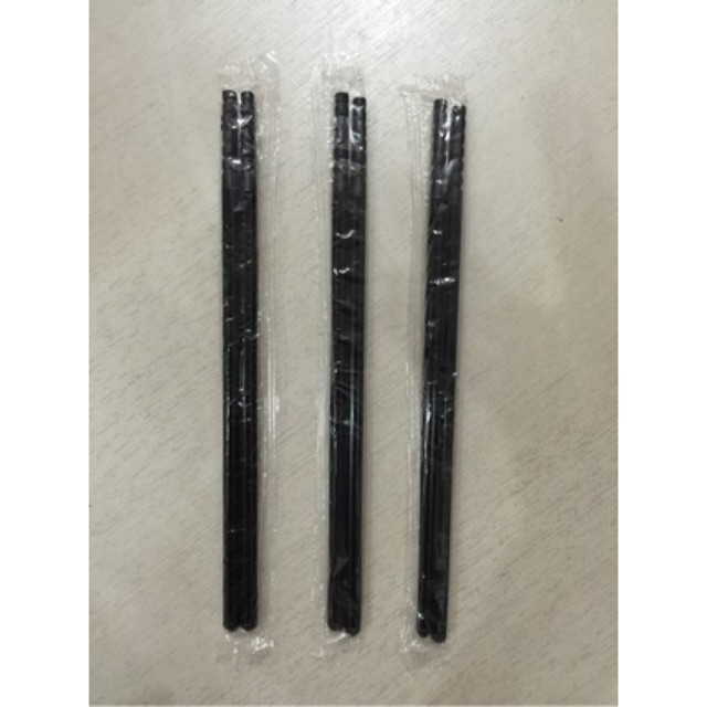 Jual Sumpit Plastik Hitam (isi +/- 15 pasang) | Shopee Indonesia