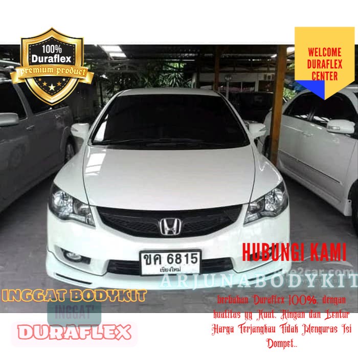 Jual Bodykit Honda Civic FD Modulo Thailand 09-12 ONGKIR TERMURAH KUAT DAN LENTUR | Shopee Indonesia