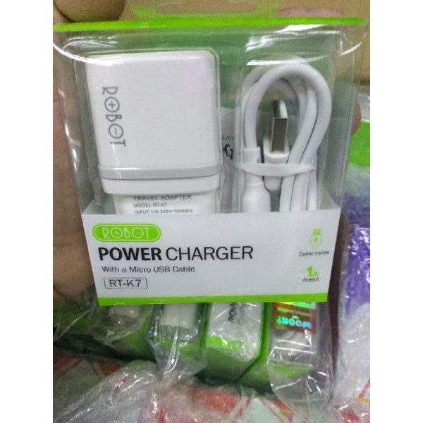 Jual Charger Robot RT-K7 QUICK CHARGER Micro USB | Shopee Indonesia