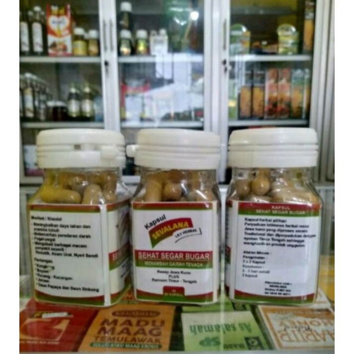 Jual KAPSUL SEGAR BUGAR | Shopee Indonesia