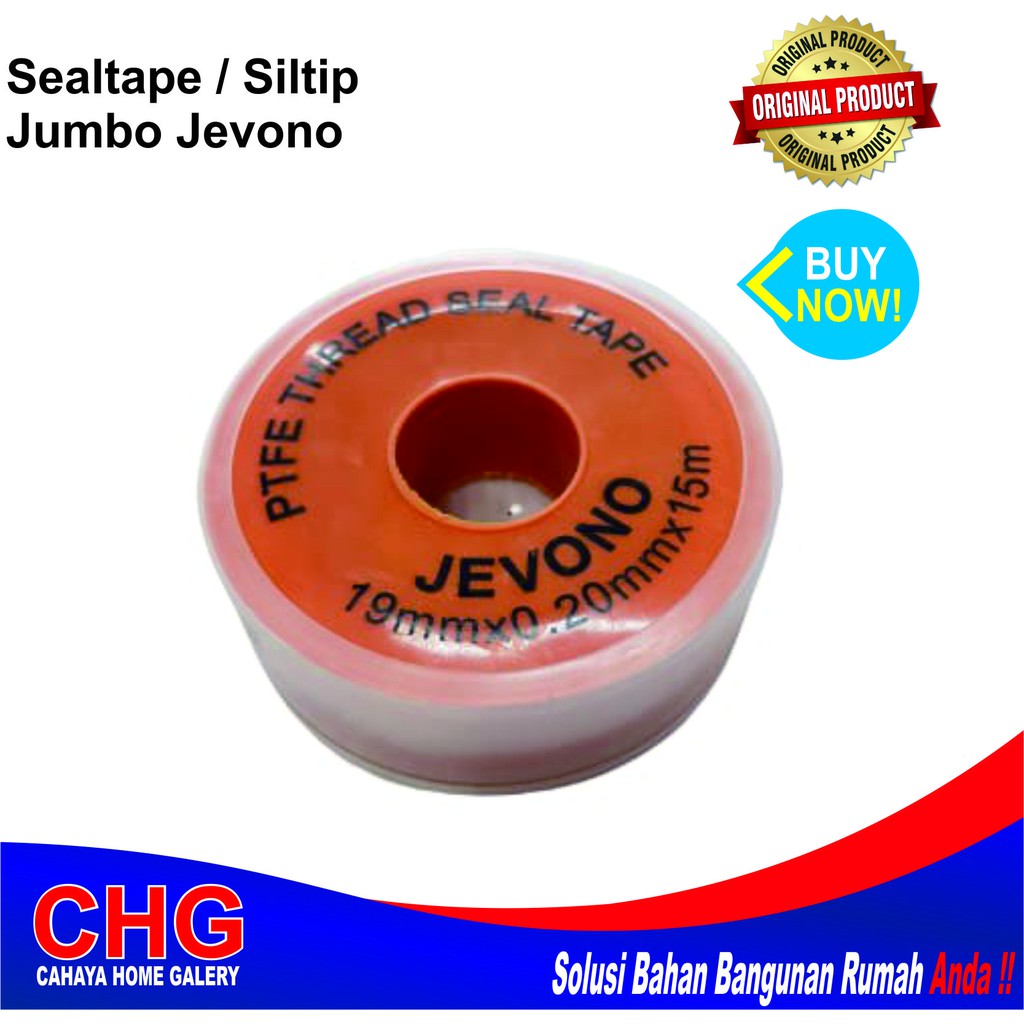 Jual Sealtape jumbo siltip isolasi pipa pompa jevono super lengket ...