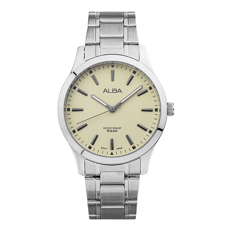 Jual Jam Tangan Pria Alba Prestige ARX021X1 Men Cream Dial Dual Tone ...