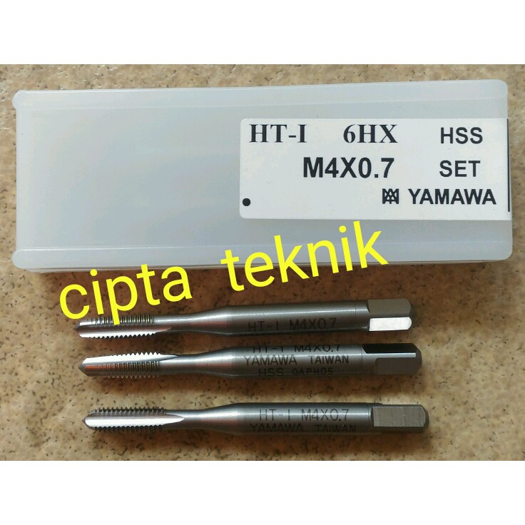 Jual Hand Tap Yamawa Asli M4 x 0,7 Handtap Yamawa M4x0.7 Original | Shopee Indonesia