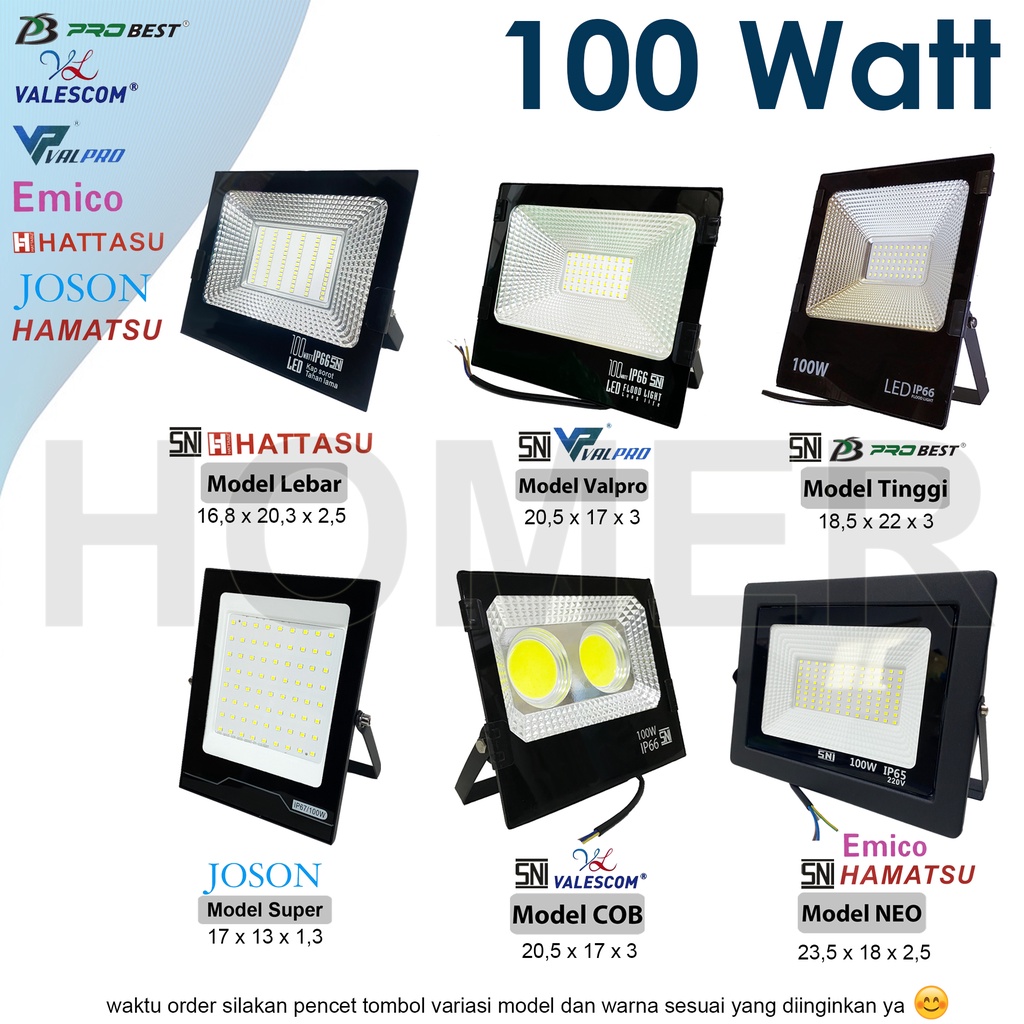 Jual lampu led sorot / tembak / floodlight / outdoor / lapangan COB SMD super terang jarak jauh ...