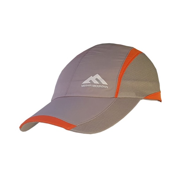 Jual Merapi Mountain Dry Cap Orange-Grey | Shopee Indonesia