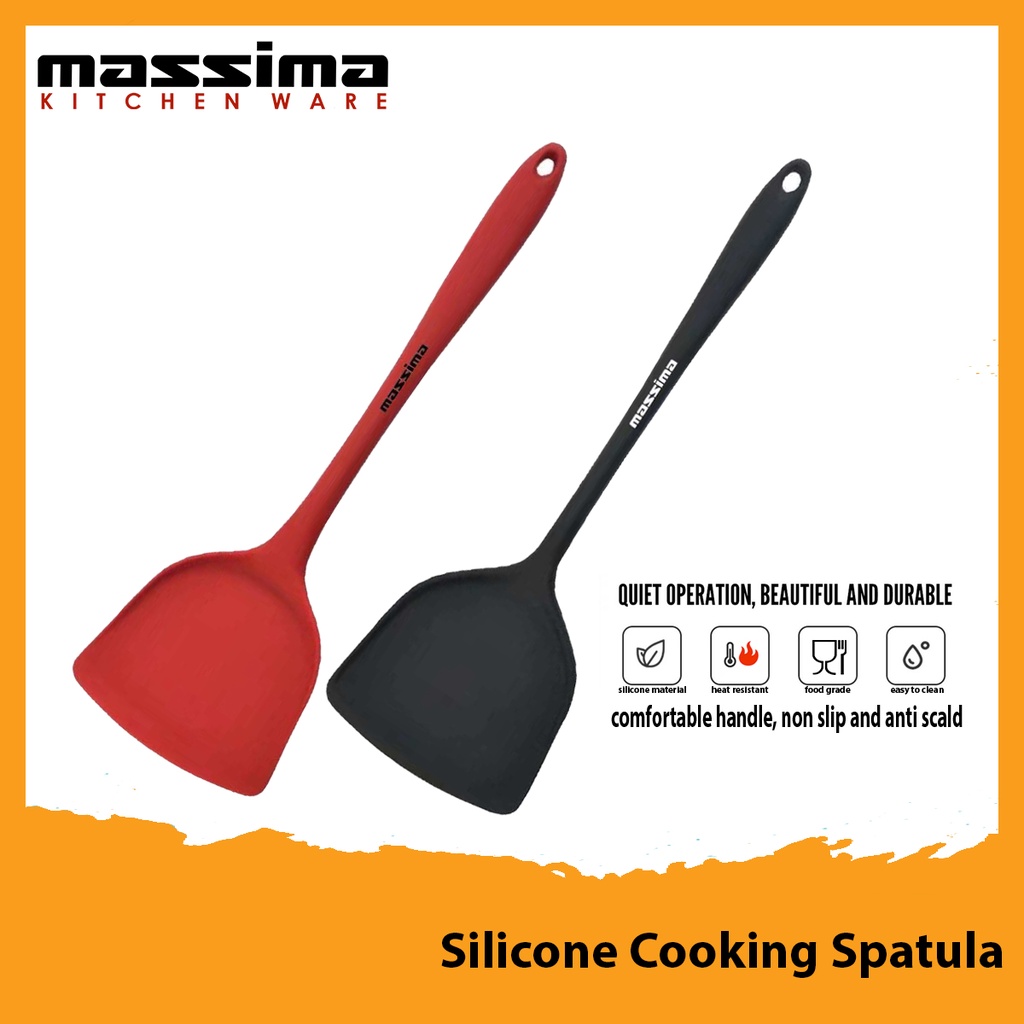 Jual Massima Cooking Spatula Silicone Sodet Sutil Silikon Tahan Panas ...