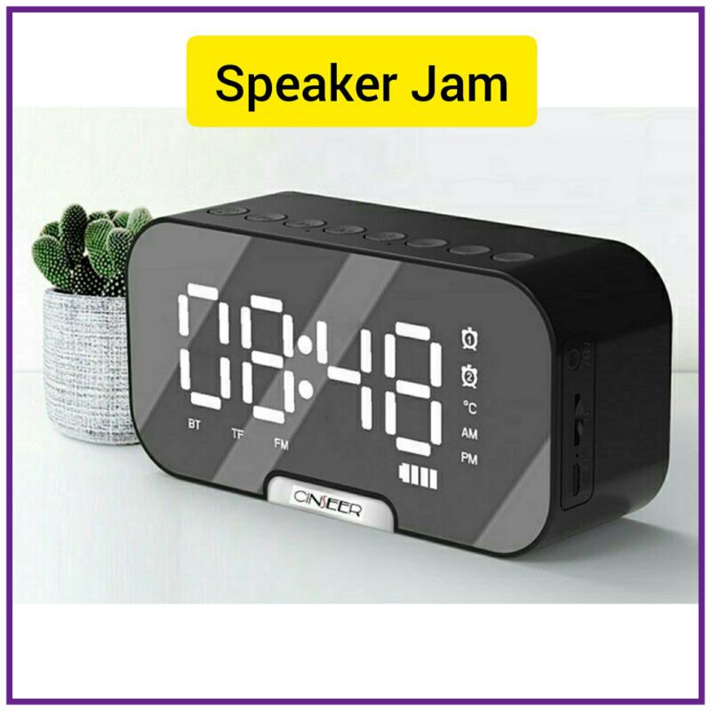 Jual SPEAKER JAM BLUETOOTH DIGITAL ALARM ANALOG DI CAS | Shopee Indonesia