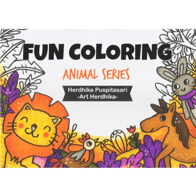 Jual Buku Mewarnai Anak : Fun Coloring Series (Random) | Shopee Indonesia