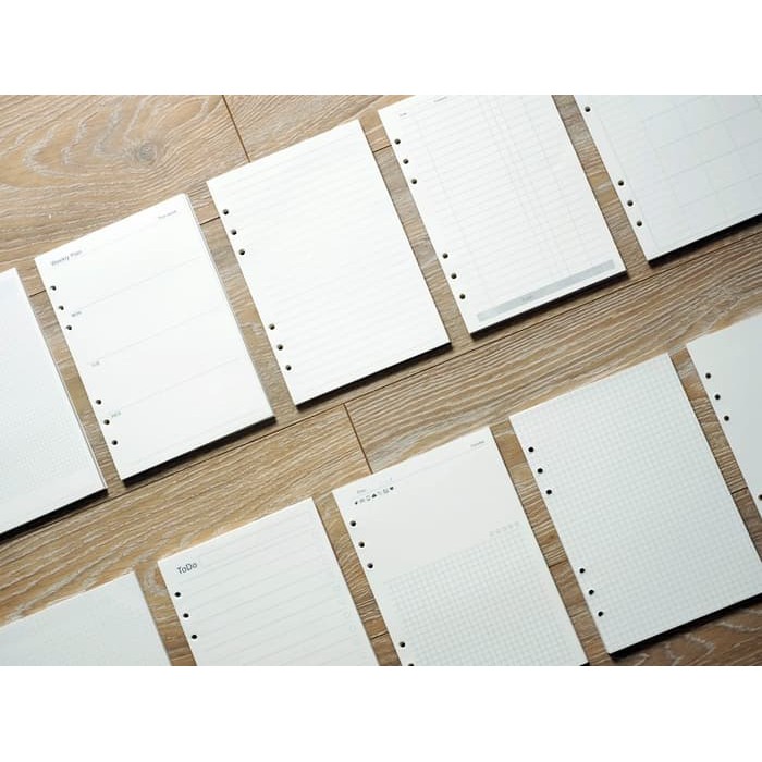 Jual Isi Kertas Binder - Kertas File - Kertas Note White Loose Leaf ...