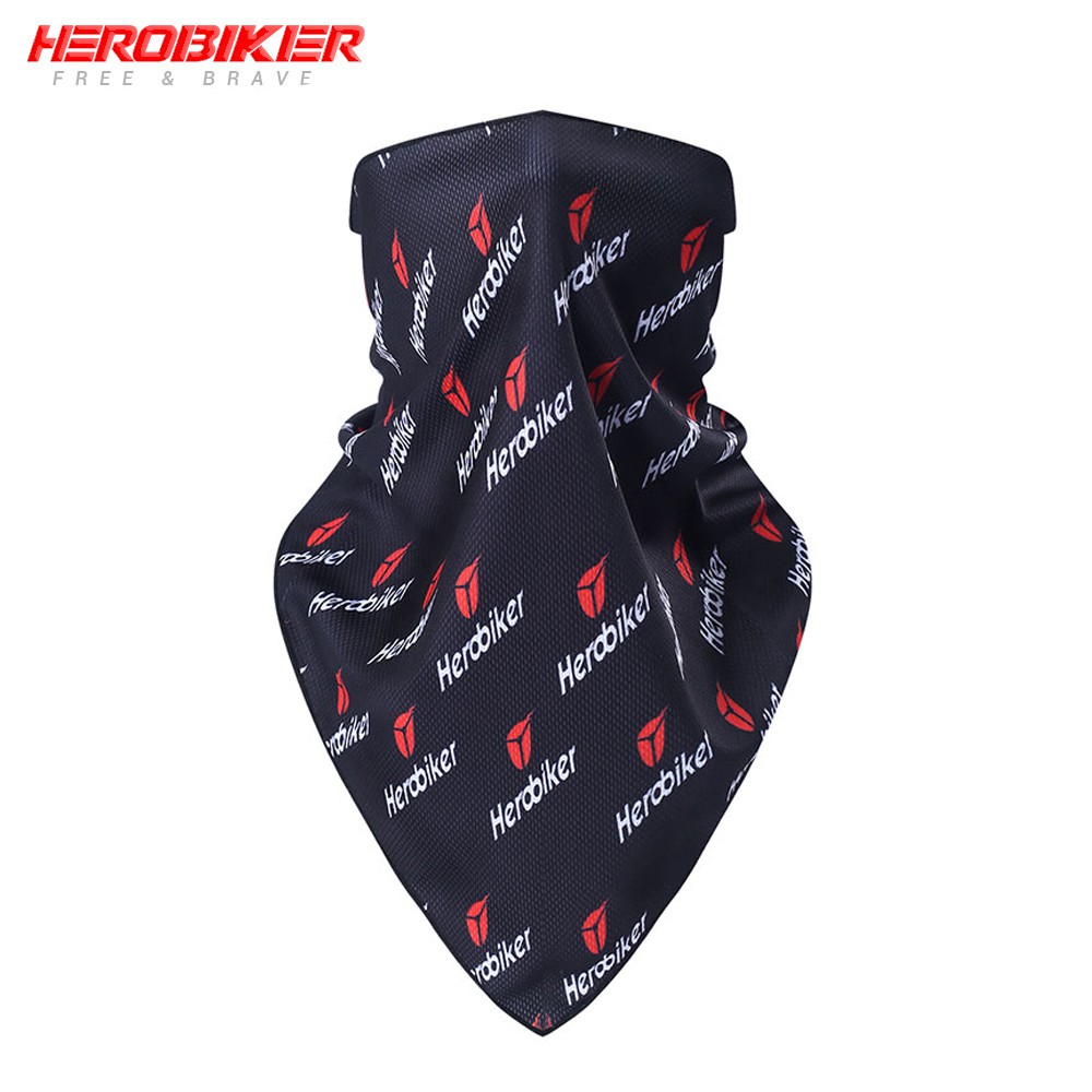 Jual Gratis Ongkir 0 Rupiah HEROBIKER Motorcycle Triangle Headband Motorcycle Face Mask Fashion ...