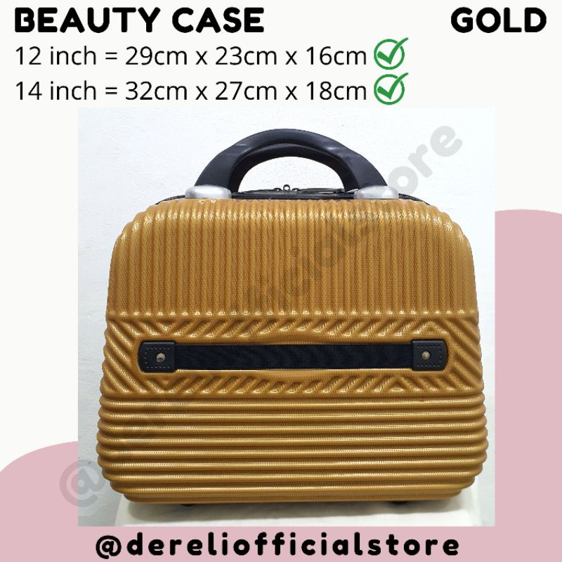 Jual Koper Beauty Case - Koper 12 inch - Koper 14 inch - Dereli ...