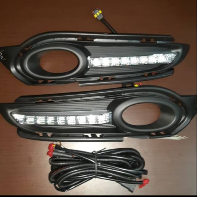 Jual Fog lamp LED DRL Mobil Honda HRV | Shopee Indonesia
