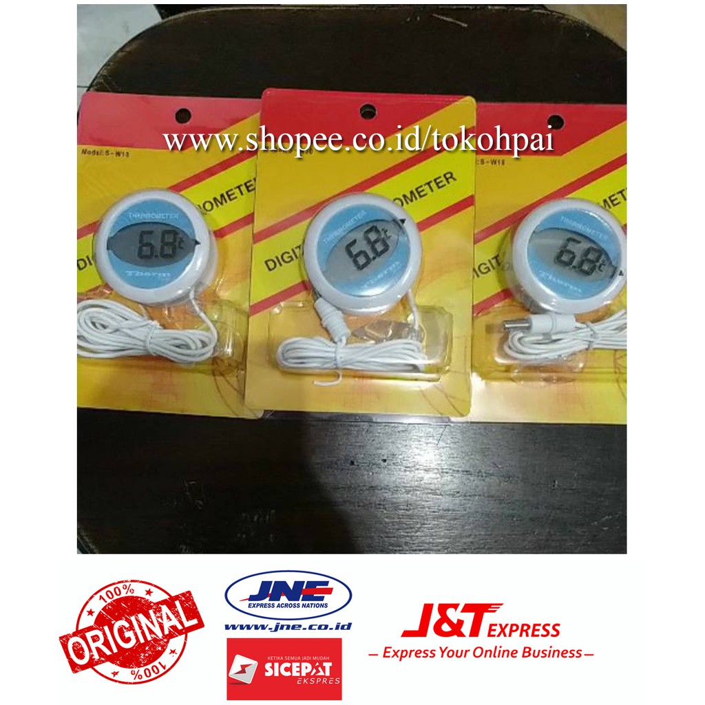 Jual TERMOMETER DIGITAL KULKAS / THERMOMETER KULKAS / THERMO KULKAS ...