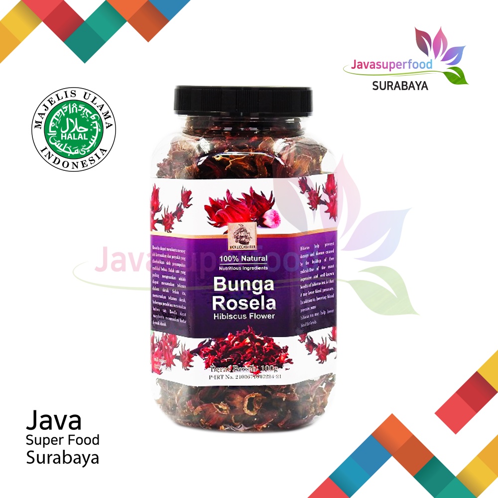 Jual Teh Bunga Rosella / Hibiscus Flower Tea TOPLES (100gram) | Shopee ...