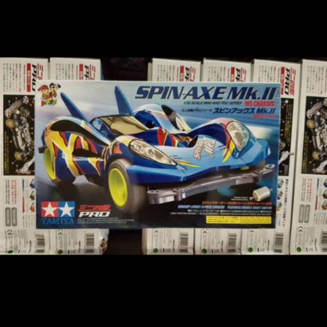 Jual Tamiya Mini 4wd Spin Axe MKII | Shopee Indonesia