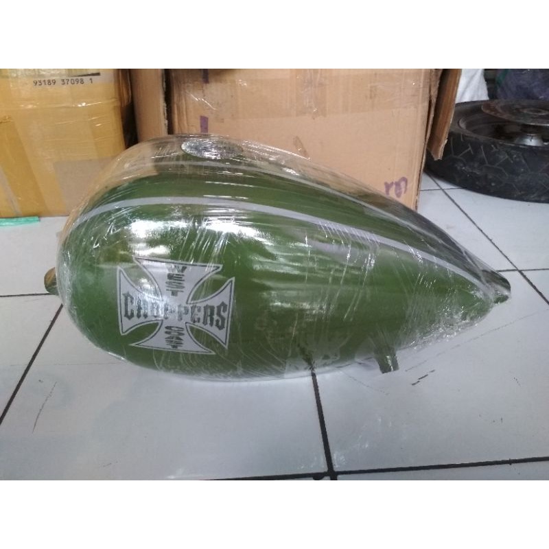 Jual tangki peanut chopper bobber custom | Shopee Indonesia