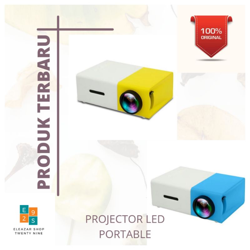 Jual MINI PROYEKTOR/PROJECTOR LED PORTABLE FULL HD THEATER ORIGINAL ...