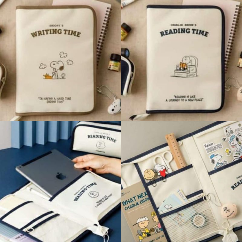 Jual DOMPET ORGANIZER SNOOPY / MAP SNOOPY / TAS SNOOPY / TAS ORGANIZER ...