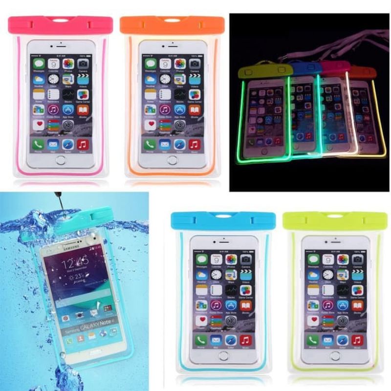 Jual Case Cover Pelindung Tas Plastik HP Smartphone Anti Air Hujan 4-6 ...