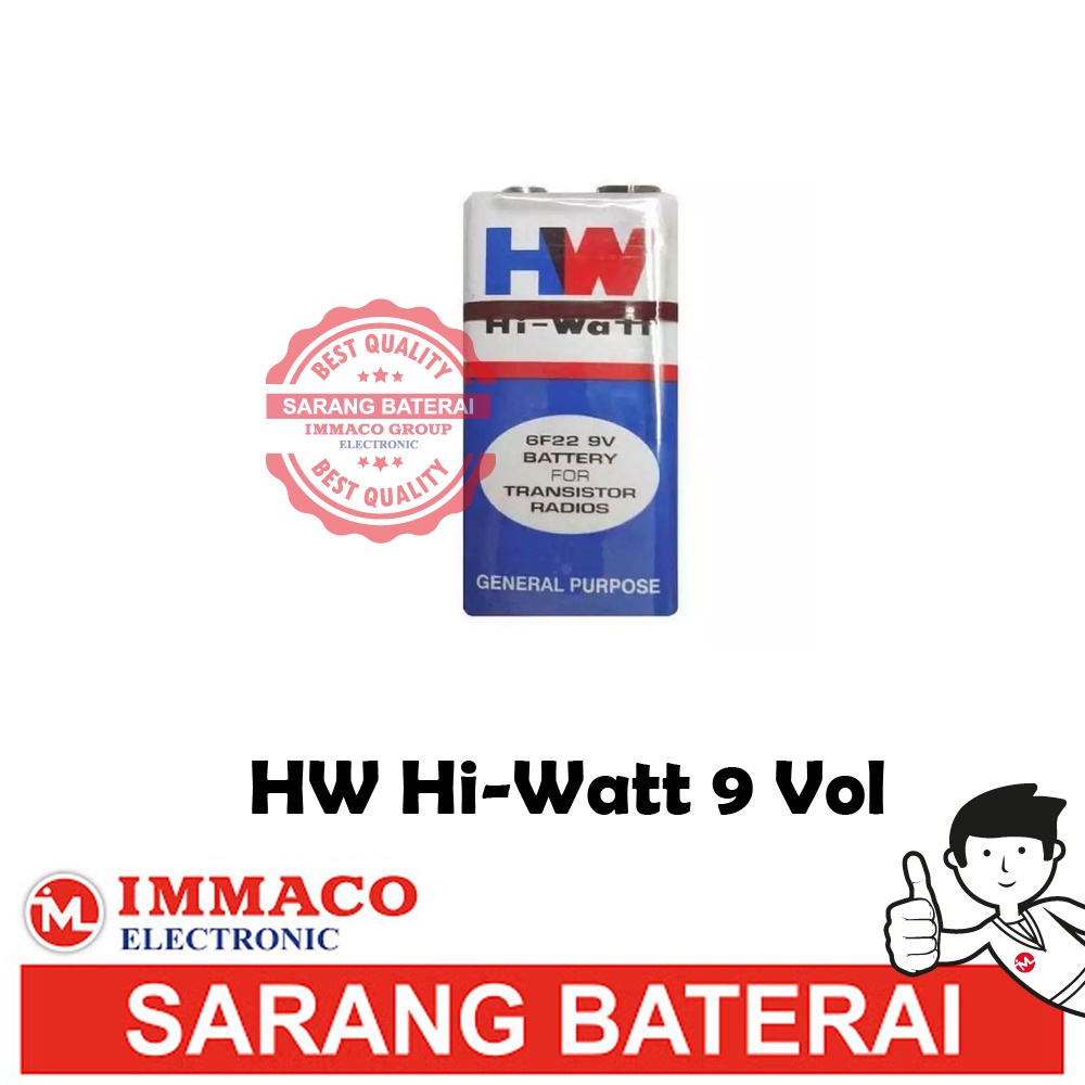 Jual Baterai - HW 9 Vol | Shopee Indonesia