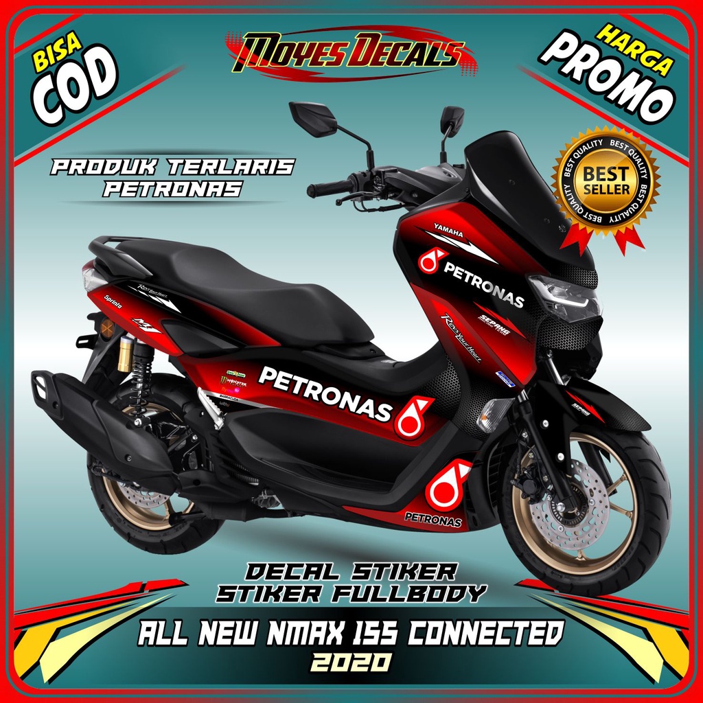 Jual Bisa COD DECAL NMAX NEW - STIKER FULL BODY NMAX 2020 - PETRONAS ...