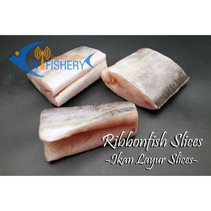 Jual Frozen Ikan Layur Slices - Ribbon Fish Slices (Steak Bone In ...