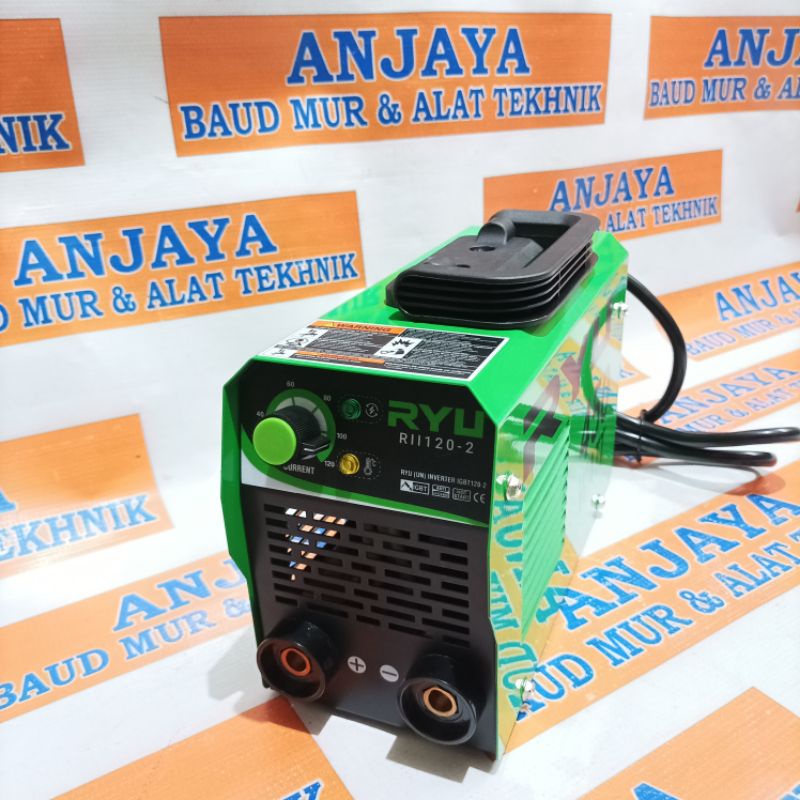 Jual RYU RII 120-2 Mesin Las Listrik Inverter IGBT 450 WATT | Shopee Indonesia