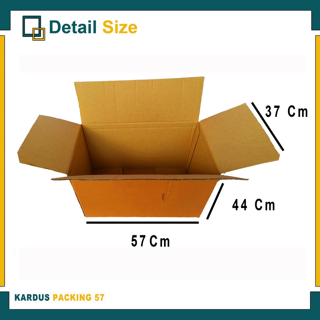 Jual Box 57x37x44 Cm/Kardus Besar Packaging Dus Tebal Box Pengiriman ...