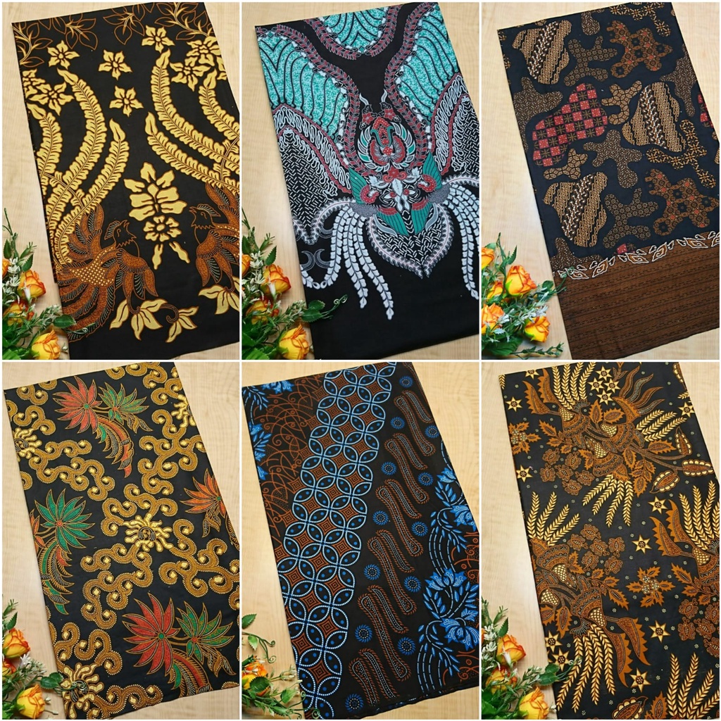 Jual kain batik meteran kain batik pekalongan kain batik katun prima | Shopee Indonesia