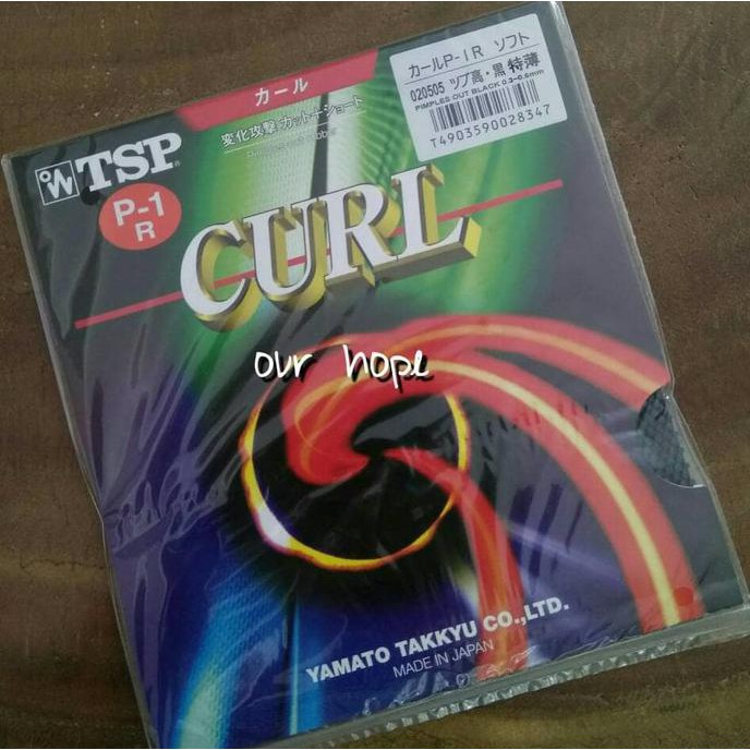 Jual Karet Pingpong / Tenis Meja TSP Bintik Panjang Curl P-1 /Curl P1 | Shopee Indonesia